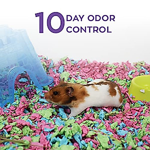 carefresh 99% Dust-Free Tutti Frutti Natural Paper Small Pet Bedding with Odor Control, 23 L