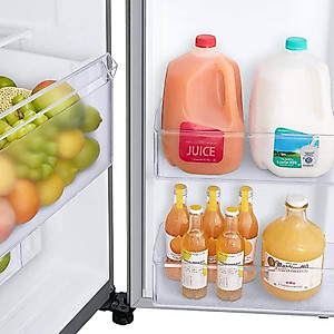 SAMSUNG RS27T5561SR 26.7 Cu. Ft. Side-by-Side Refrigerator with 21.5 inch Touch-Screen Family Hub