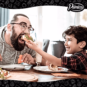 Primica Pizza Steel for Oven - Durable Steel as Alternative to Pizza Stone - High Quality Steel for BBQ Grill and Bakings (16" x 13.4")