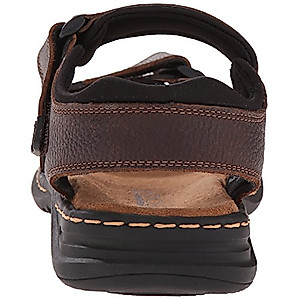 Dr. Scholl's Shoes Men's Gus Sandal,Brown,10 M US