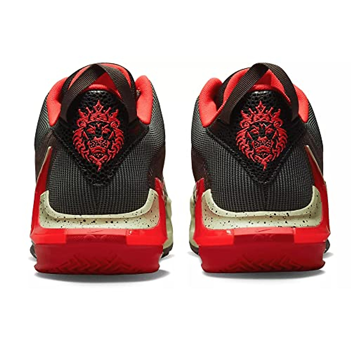 Nike Lebron Witness 7 Basketball Shoe (Black/Bright Crimson/Alligator/Barely Volt, us_Footwear_Size_System, Adult, Men, Numeric, Medium, Numeric_10)