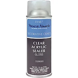 Plaid Patricia Nimocks Clear Acrylic Sealer (12-Ounce), CS200305 Gloss