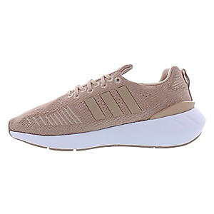 adidas Women's Swift Run 22 Sneaker, Ash Pearl/Ash Pearl/White, 9 M US