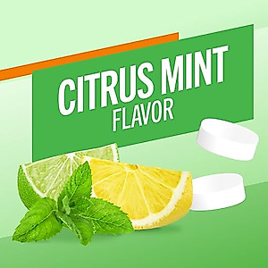 TheraBreath Fresh Breath Chewing Gum with ZINC, Citrus Mint Flavor, 10 Count (Pack of 6)