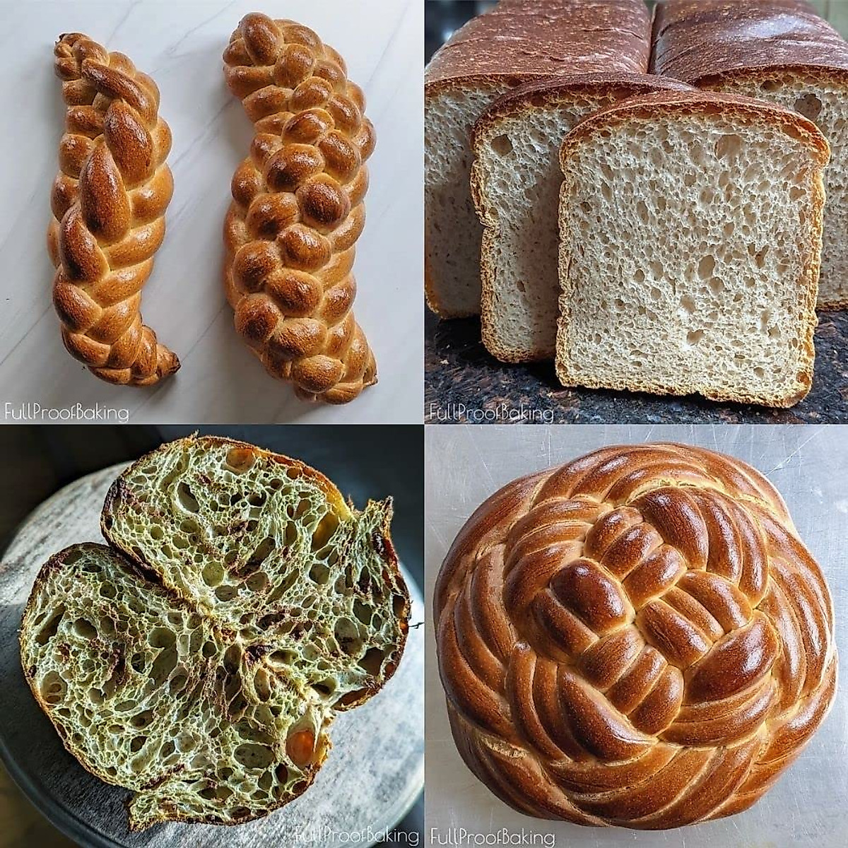 Full Proof Baking Sourdough Starter Kit | 1/2 Hour Guide Video (link) | Two 10oz Glass Smart Jars w/Thermometers, Rulers, Feeding Ratios | Digital Scale | Spatula and Scoop, (Starter Not Included)