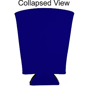 Blank Foam Pint Glass Coolie (6 Pack, Royal Blue)