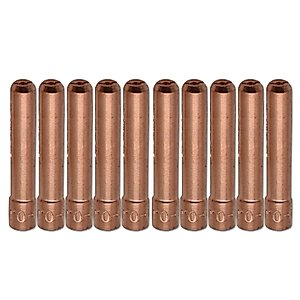 10PK TIG Collets 13N21 0.040" & 1.0mm For TIG Welding Torch 9, 20 and 25 Series in Lincoln Miller ESAB Weldcraft CK Everlast