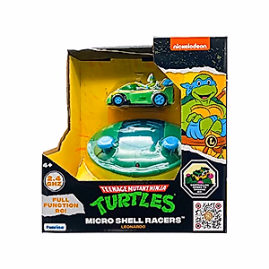 Teenage Mutant Ninja Turtles 3" Micro Shell Racers, Leonardo, Ages 5+