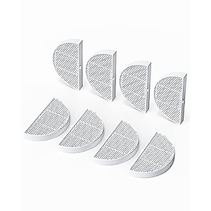 Baseus 8 Packs Replacement Filters for 2.5L Lotis Y1 Smart Cat Water Fountain Pet Water Dispenser