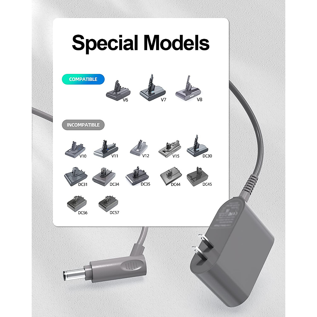 26.1V Charger Fit for V6 V7 V8 Charger