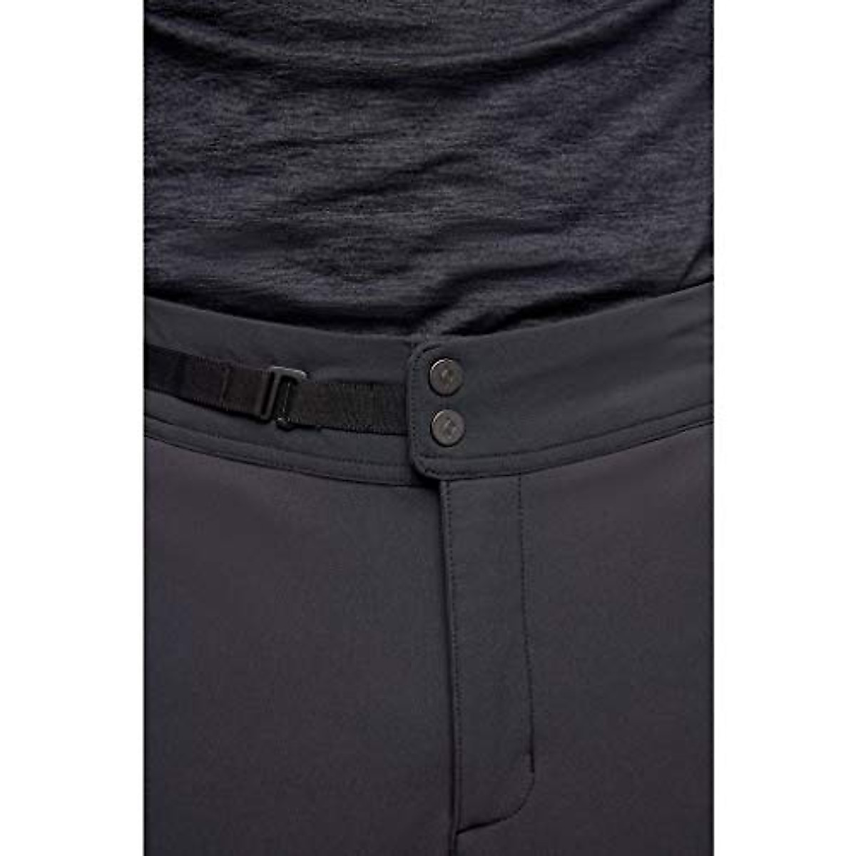 Black Diamond Mens Winter Alpine Heavyweight Softshell Pants, Black, X-Large