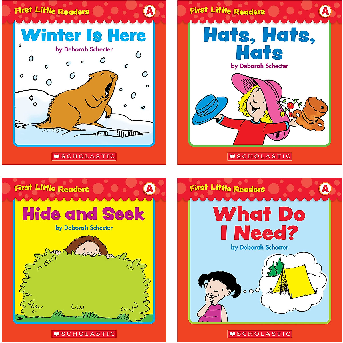 First Little Readers: Guided Reading Level A: A Big Collection of Just-Right Leveled Books for Beginning Readers