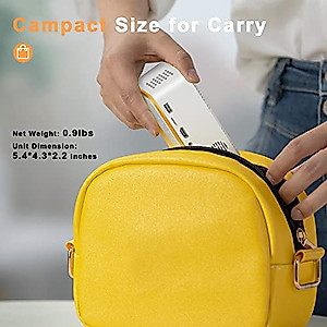 Mini Projector WiFi, EAZVUE A1 Portable Projector for iPhone, 2022 Upgrade 1080P Supported Projector for Outdoor Movies LED Pico Video Projector for Home Theater Movie Projector for iPhone