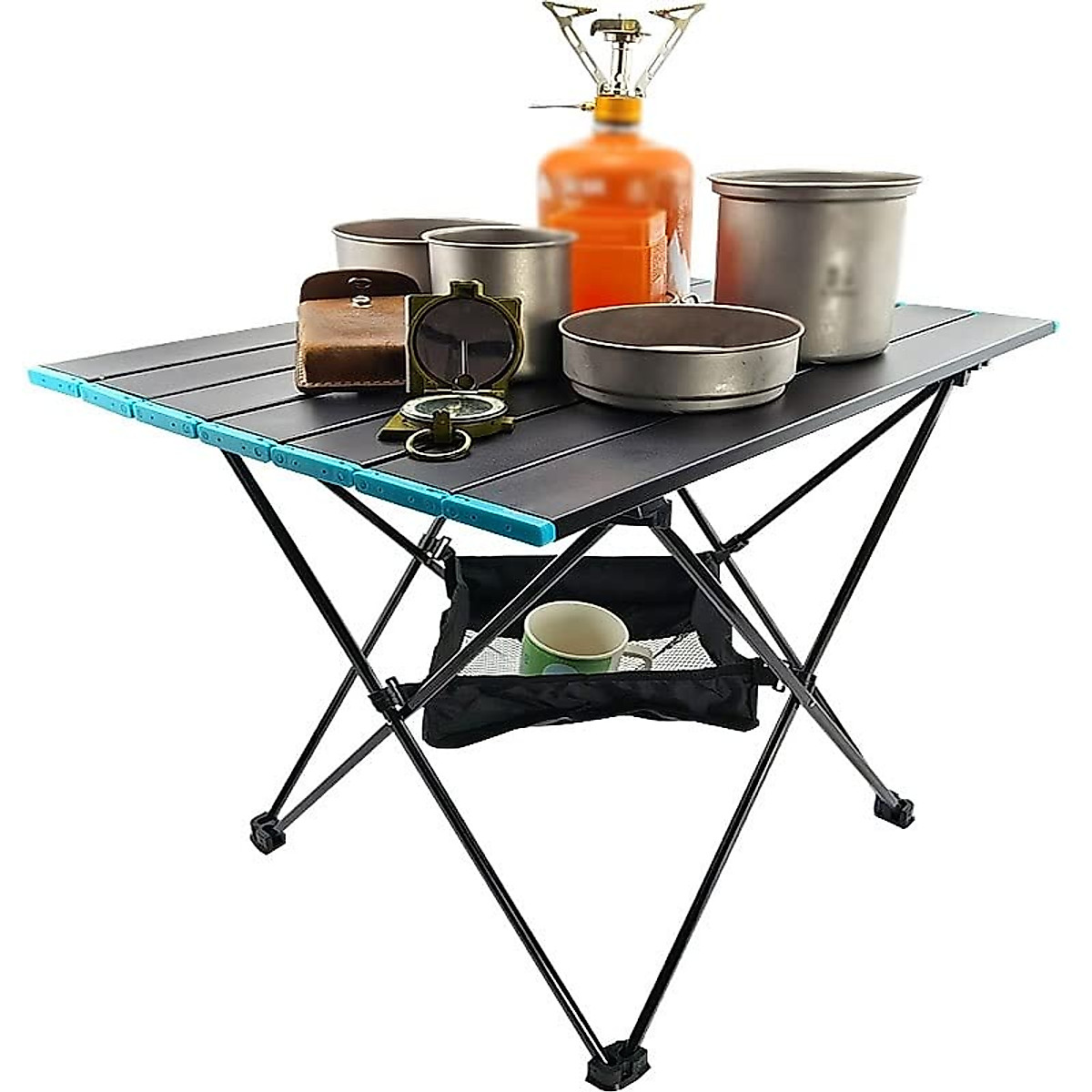 DOUBAO Portable Camping Table Lightweight, Compact Folding Side Table for Easy Travel