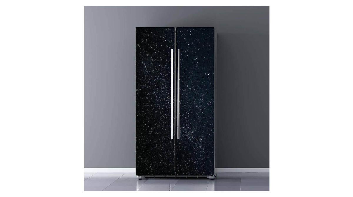 Sky Refrigerator Wrap: Peel & Stick Fridge Decor & Mural