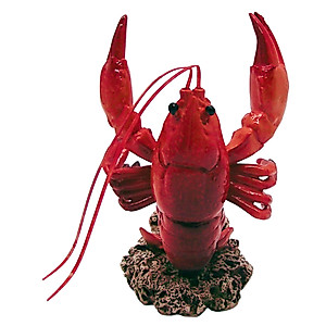 Lobster Wine Bottle Holder, Nautical Décor, Freestanding Tabletop Decoration, 7.5 Inches