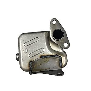 ENGINERUN Exhaust Muffler Assembly Compatible with Robin Subaru EX13 EX17 EX21 EX27 SP170 Replaces OEM Parts 277-34201-01, 276-30101-11, 277-30101-11 278-30101-11