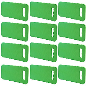PINGEUI 12 Pack 16 x 8 Inches Green Garden Kneeling Pad, Thick Garden Kneeler Pad Kneeling Mat, Garden Knee Cushion for Gardening Floor Cleaning Yoga Exercise