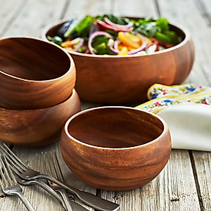 Sur La Table Acacia Wood Salad Bowl