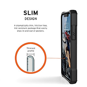 URBAN ARMOR GEAR UAG Designed for iPhone 11 Pro [5.8-inch Screen] Monarch Feather-Light Rugged [Crimson] Military Drop Tested iPhone Case