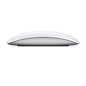 Apple Magic Mouse: Wireless, Bluetooth, Rechargeable. Works with Mac or iPad; Multi-Touch Surface - White