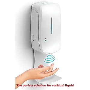 Soap Dispenser Drip Tray, Wall Mount Soap Dispenser Bracket, Laundry Detergent Drip Tray, Easy to Clean(White,10pcs)