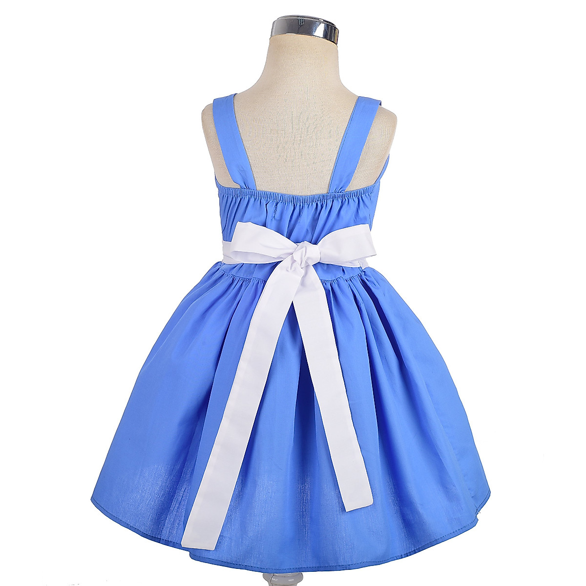 Dressy Daisy Princess Dress with Apron Summer Outfit Casual Wear for Toddler Girls Size 3T