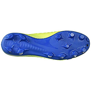 Mizuno Unisex Rebula III Select Soccer Shoe, Safety Yellow-Blue, 11 US Men