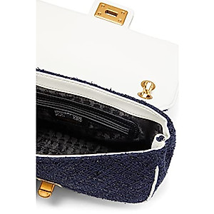 Karl Lagerfeld Paris Agyness Shoulder Bag Navy/White One Size