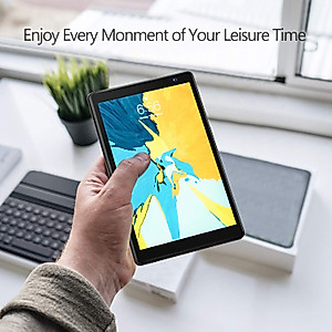 PRITOM Tronpad Tablet - 7'' Android 10 Tablet PC with 32 GB Storage, Quad Core, HD IPS Display, Dual Camera, WiFi, Bluetooth, Black