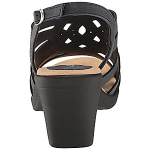 Easy Street Women's JIRA Heeled Sandal, Navy, 9