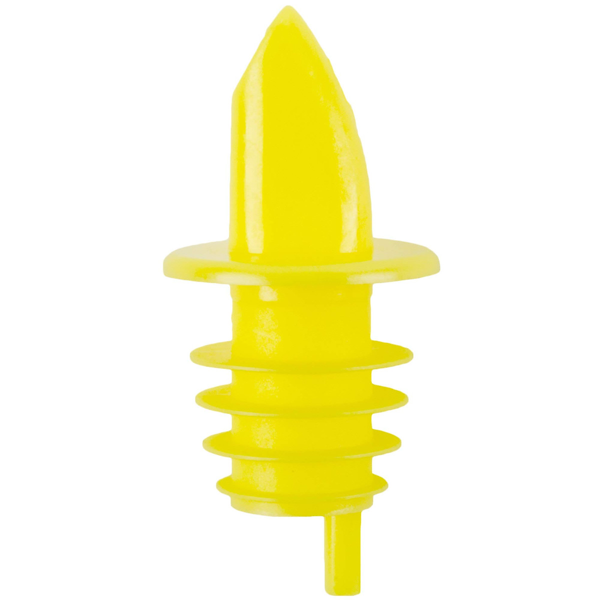 (12-PCS-Yellow) Free Flow Liquor Pourers Bottle Pour Spouts Speed Pourers
