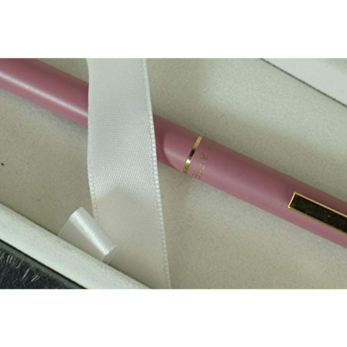 Cross Sheaffer Rare Made in The USA Signature Slim Classic Fashion Matte Rose Pink with 22KT Gold Appointment Ballpoint Pen and Matching Sheaffer Journal