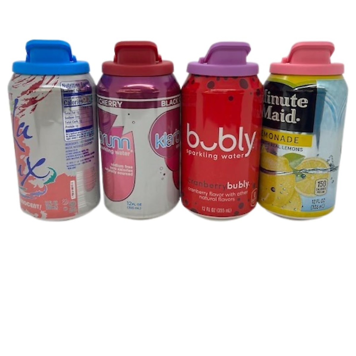 Beverage Buddee Can Cover - Best Can Cover For Standard Size Soda/Beer/Energy Drink Cans - Made In The USA - BPA-PCB Free - 4 pack (Asst Colors)