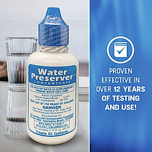 55 Gallon Water Preserver Concentrate 5 Year Emergency Disaster Preparedness, Survival Kits, Emergency Water Storage, Earthquake, Hurricane, Safety