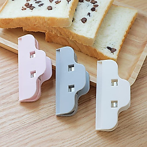 4 Inch 6 Pack Large Clip Snack Bag Clip Coffee Bag Chip Bag Clip Food Bag Clips Plastic Heavy Seal Clip