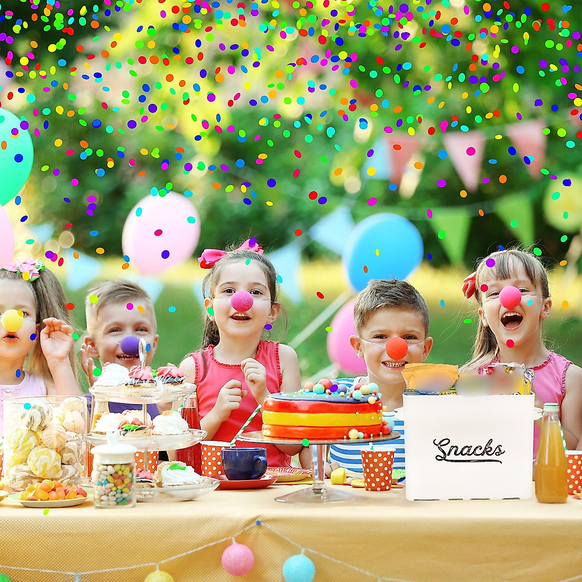 AuldHome Rustic Snack Bin, White Enamelware Snack Container Perfect for Single Serving Snacks