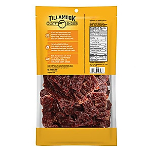 Tillamook Country Smoker Real Hardwood Smoked Beef Jerky, Honey Glazed, 10 Ounce