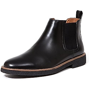 Deer Stags Men's Rockland Dress Comfort Chelsea Boot / Black/ 10.5 / Wide