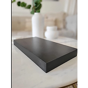 Tonal Floating Accessory Shelf (Black)