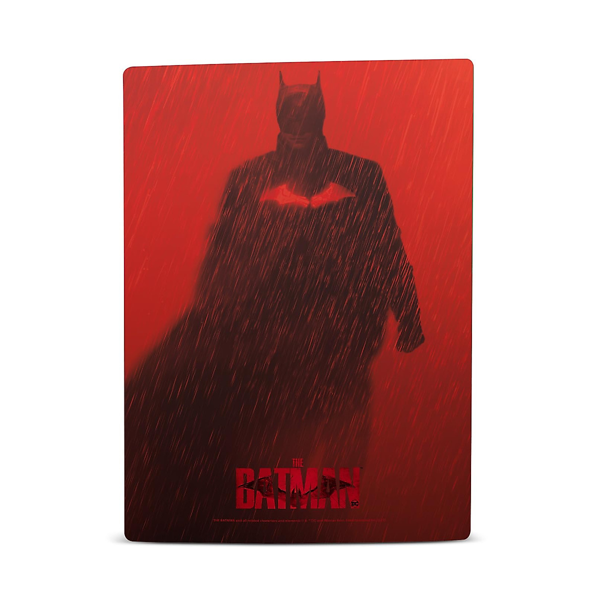 Head Case Designs Officially Licensed The Batman Red Rain Neo-Noir and Posters Vinyl Faceplate Gaming Skin Decal Compatible With Sony PlayStation 5 PS5 Digital Edition Console and DualSense Controller