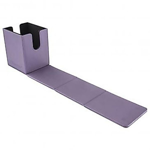 Ultra Pro - Vivid Alcove Flip Card Deck Box (Purple) - Stores & Protects Up To 100 Standard Size, Baseball Gaming Sports or Any Standard Size Cards In Collections