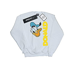Disney Girls Donald Duck Greetings Sweatshirt White 12-13 Years