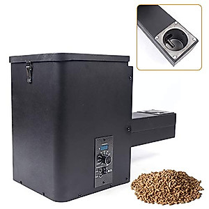 Electric Pellet Smoker Digital Smoker Pellet BBQ Smoker Hopper Assembly Kit for Grill, Smoke, Bake, Roast, Braise, BBQ, Knob Type