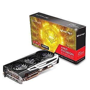 Sapphire Technology 11308-01-20G Nitro+ AMD Radeon RX 6900 XT PCIe 4.0 Gaming Graphics Card with 16GB GDDR6 (Renewed)