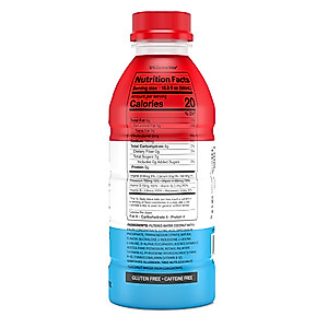 PRIME Hydration ICE POP | Sports Drinks | Electrolyte Enhanced for Ultimate Hydration | 250mg BCAAs | B Vitamins | Antioxidants | 2g Of Sugar | 16.9 Fluid Ounce | 12 Pack