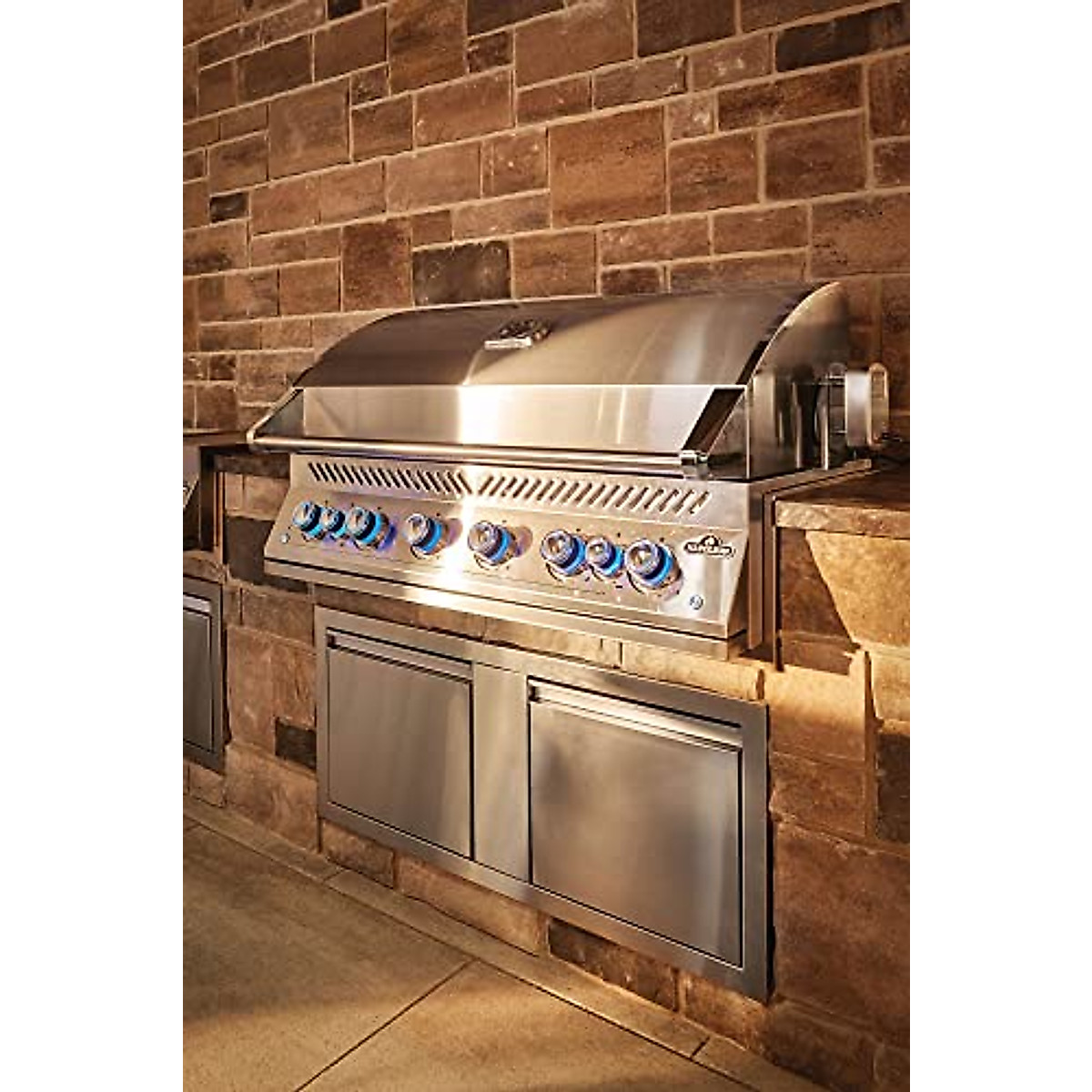 Napoleon BIG44RBNSS Built-in 700 Series BBQ Grill Head 44 Inches, Stainless Steel