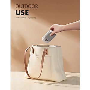 Lamicall Car Phone Mount & Foldable Phone Stand White -Bundle