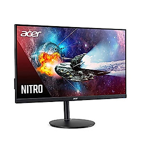 Acer Nitro XF272 Xbmiiprzx 27" Full HD (1920 x 1080) TN Gaming Monitor with AMD Radeon FreeSync Technology, 240Hz, Up to 0.2ms Response Time, HDR Ready (1 x DP, 2 x HDMI & & 4 x 3.0 Ports), Black
