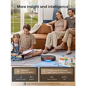 dreame L20 Ultra Robot Vacuum and Mop with Mop-Extend, Auto Mop Removal & Raising, Washing and Drying, 7000Pa Suction, Self-Emptying, Self-Refilling, AI Obstacle Avoidance